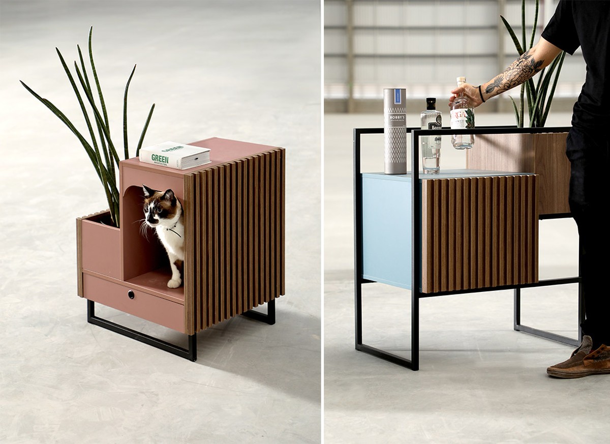 Empresa lança linha de móveis ripados em parceria com estudantes da ...