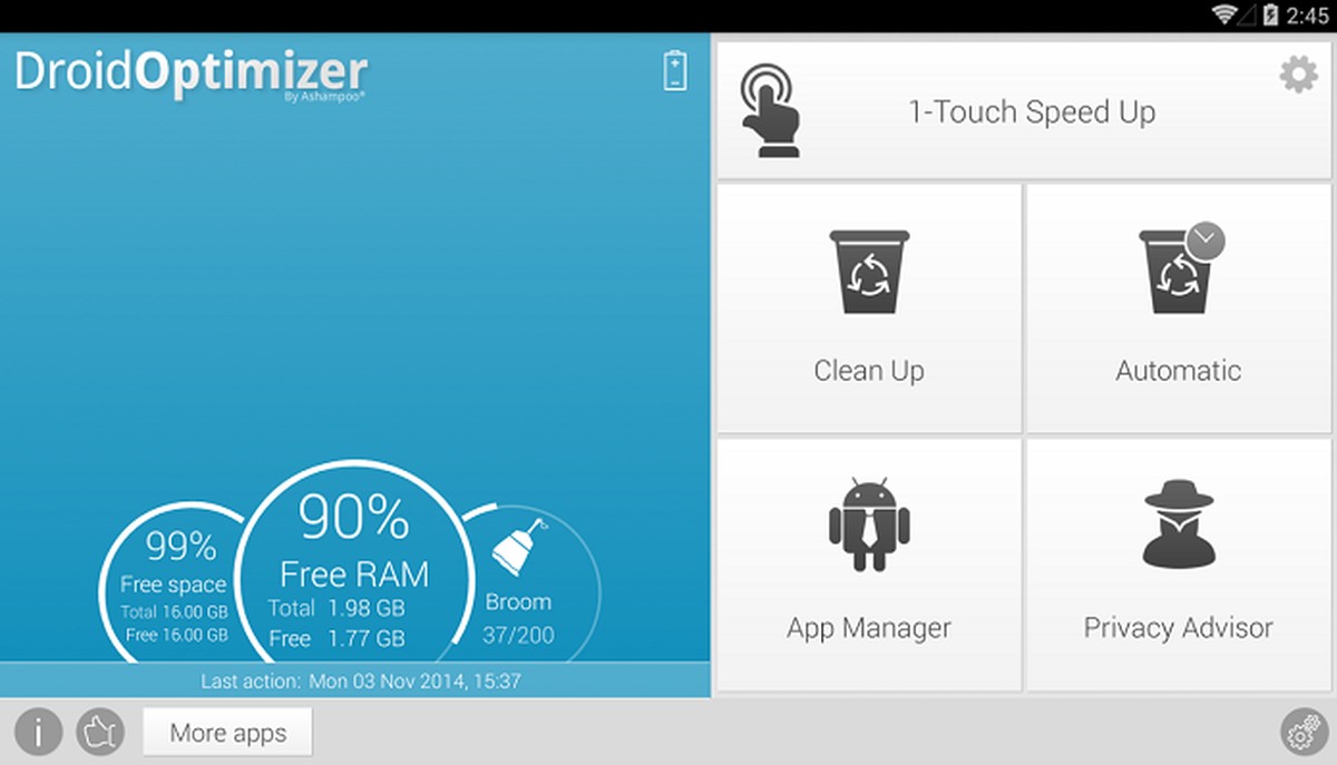 Apps para Android: Droid Optimizer, Filtergrid e mais tops da semana ...