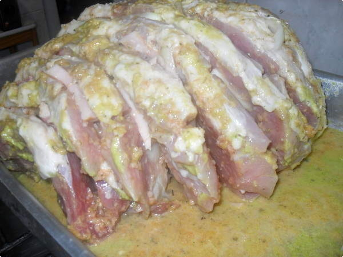 Pernil Recheado | Carnes | Receitas