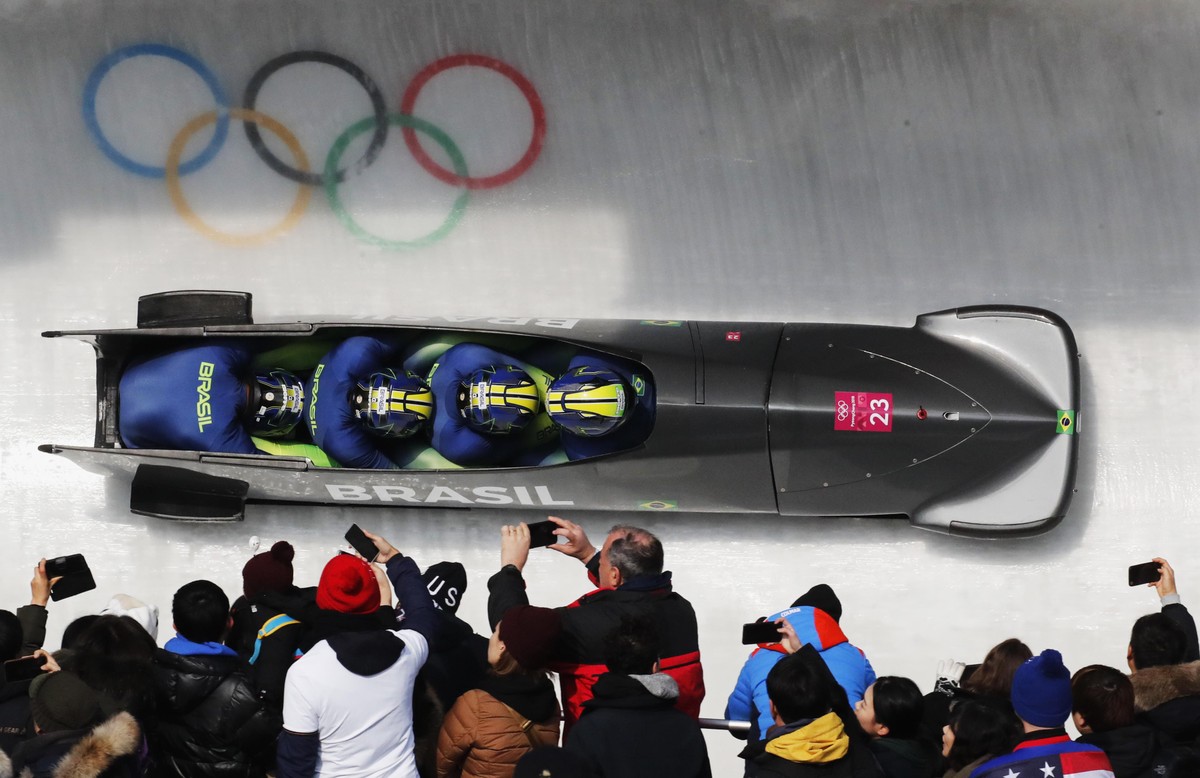 Brasil não vai à final no bobsled, mas fecha com melhor campanha da ...