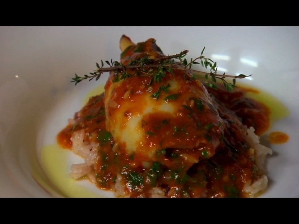 Lula recheada com camarão e palmito | Que Marravilha | Receitas