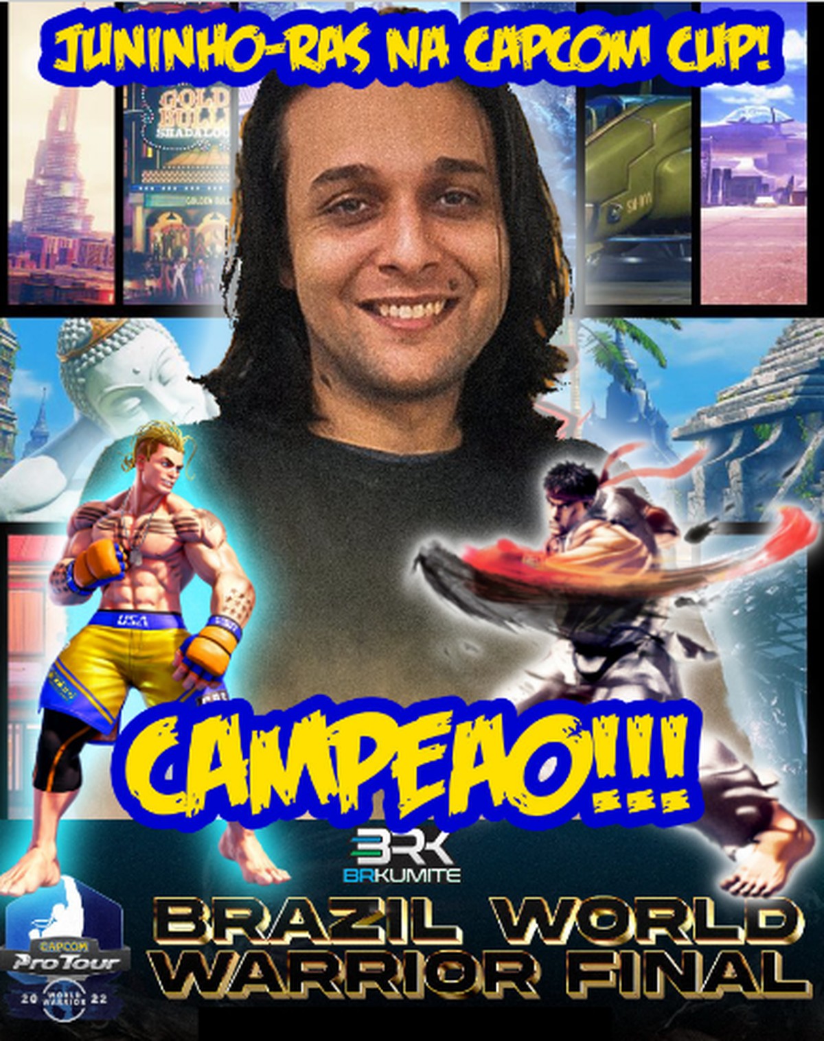 Street Fighter: Juninho-RAS se classifica para Capcom Cup 2022 | esports | ge