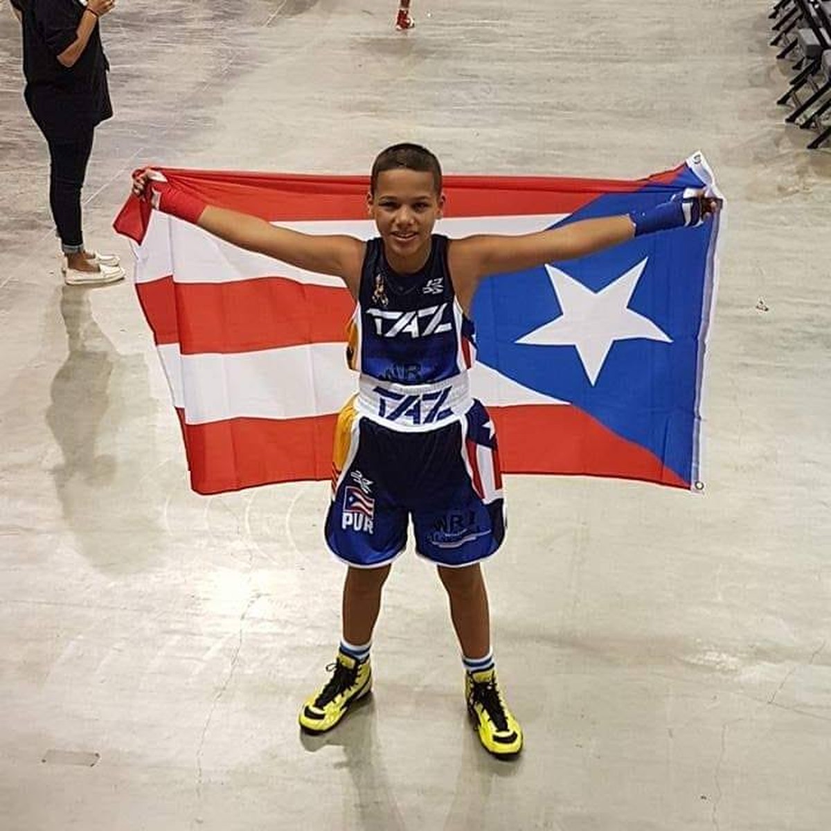 Sobrevivente de furacão, prodígio do boxe de Porto Rico sonha com lugar ...