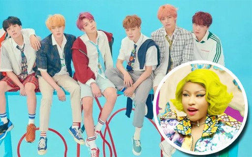 Grupo sul-coreano BTS lança clipe de hit 'IDOL' com Nicki Minaj ...