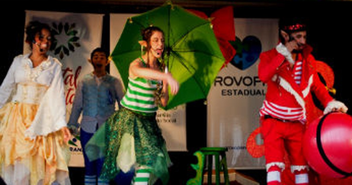 G1 - 'Caravana do Papai Noel' leva peça de teatro a distrito de ...