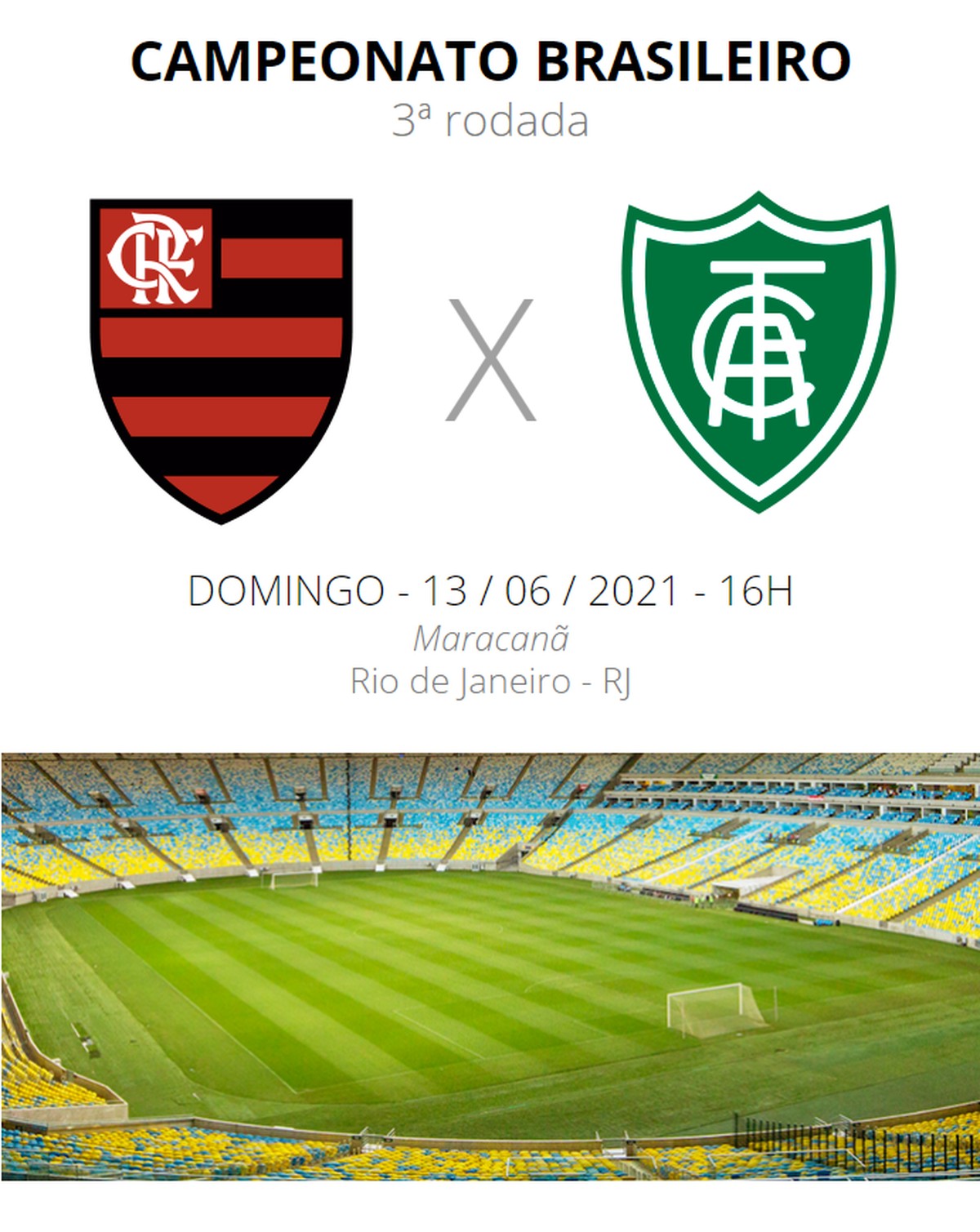 Flamengo x América-MG: veja onde assistir, escalações, desfalques e ...