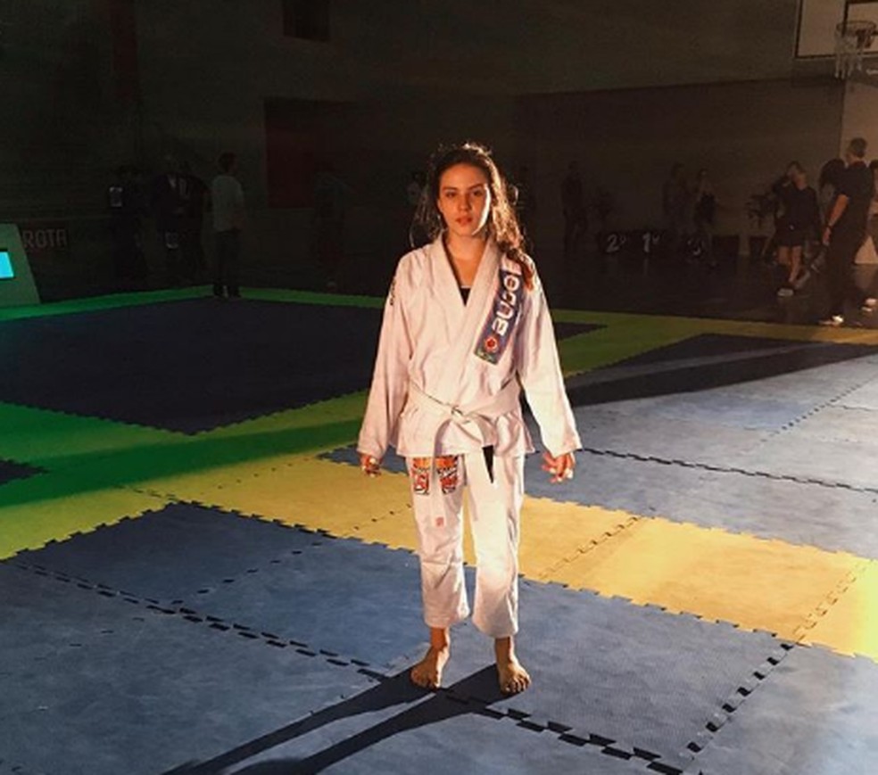 Giovanna Rispoli revela aprendizado ao treinar jiu-jítsu para série ...
