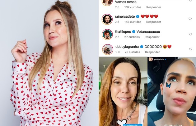 Bbb 21 Participantes Ganham Torcida Dos Famosos Confira Patrícia
