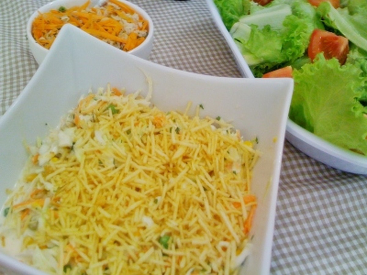 Salada de Repolho Primavera | Saladas | Receitas