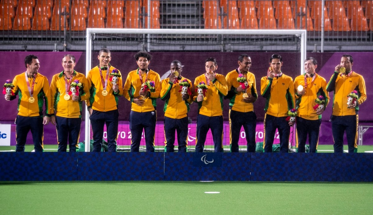 Brasil bate a Argentina e fatura o penta no futebol de 5 nas ...