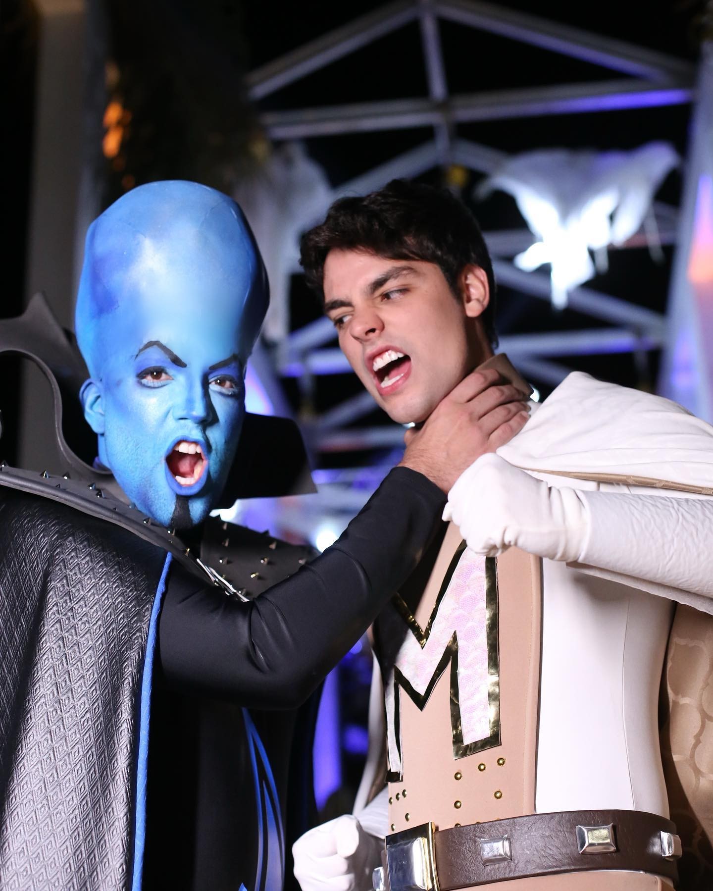 Lucas Rangel se fantasia de Megamente em festa de Halloween: "Arrasamos ...
