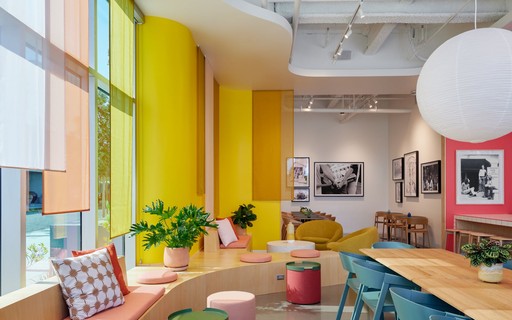 7 ideias de décor que amamos neste café colorido em Los Angeles! - Casa ...
