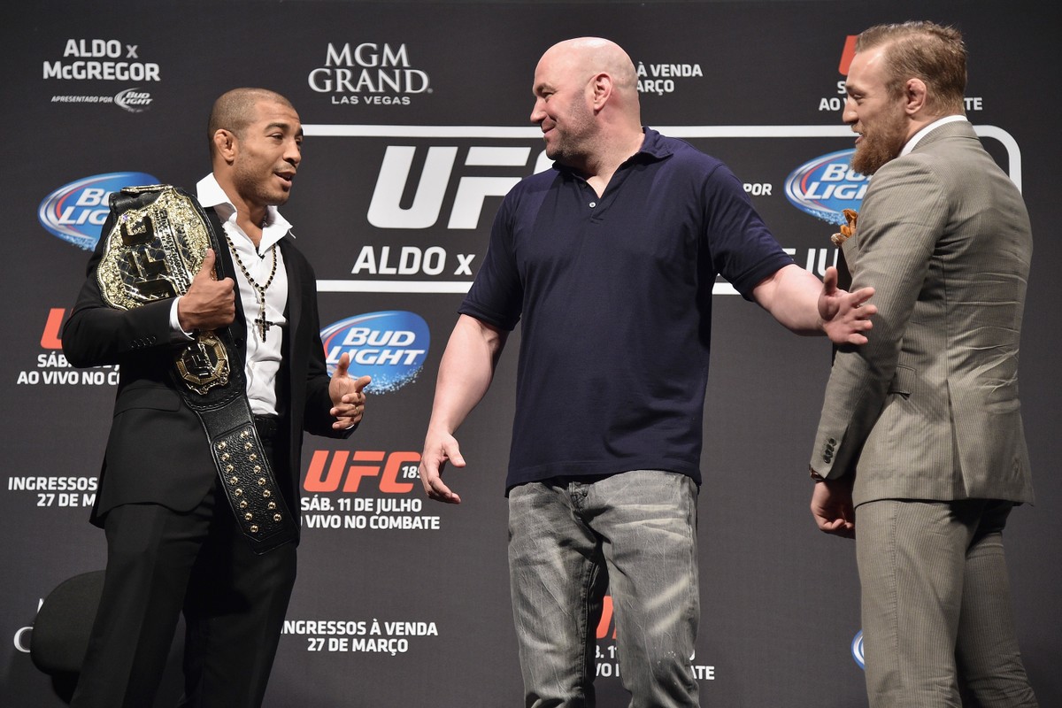 Dana White rasga elogios a José Aldo: "Nós o amamos e sempre amaremos ...