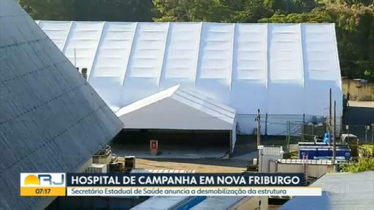 Hospital de campanha de Nova Friburgo, RJ, será desativado sem sequer ...