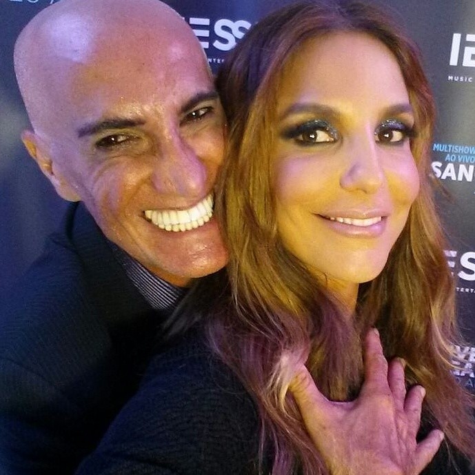 Amin Khader tieta Iveta Sangalo | Ancelmo - O Globo