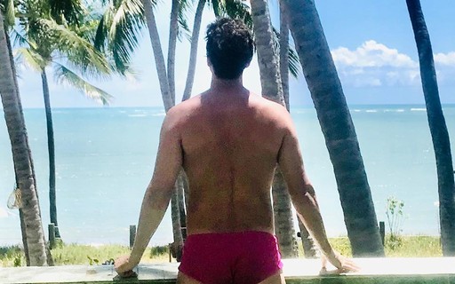 Reynaldo Gianecchini arranca elogios em fotos de sunga na web: "Lindão ...