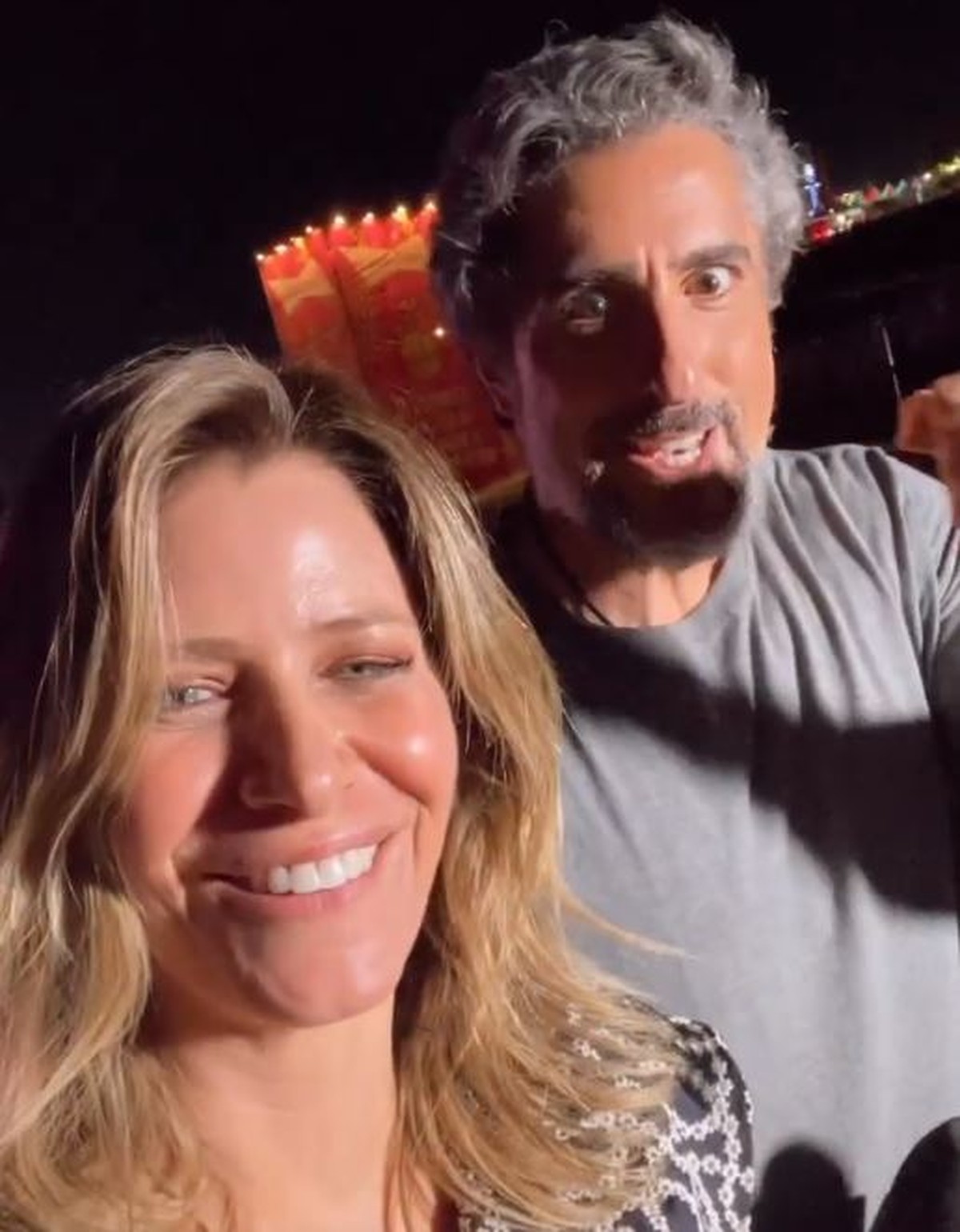 Lollapalooza 2022: Marcos Mion e Didi Wagner se reencontram no festival ...