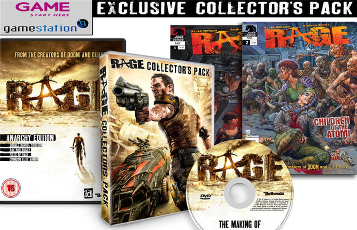 RAGE terá Collector's Pack exclusivo no Reino Unido | Notícias | TechTudo
