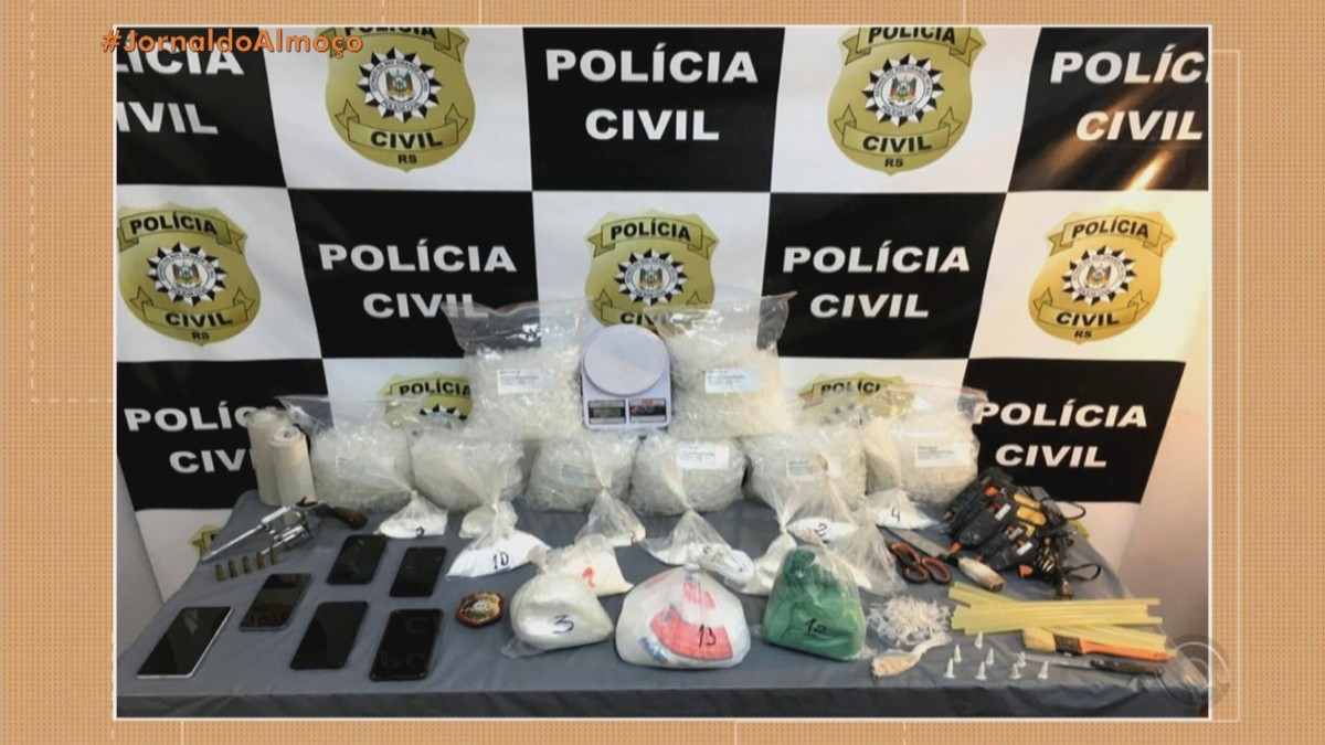 Preso Grupo Suspeito De Tráfico De Cocaína Em Viamão Material Ficava
