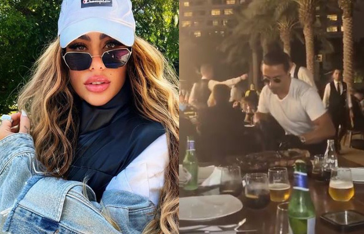 Rafaella Santos visita restaurante famoso por carne de ouro e posta ...