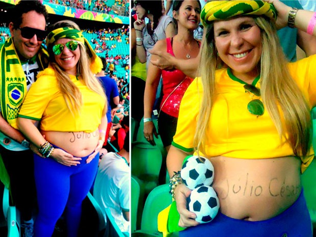 G1 - Casal batiza filho de Júlio César em homenagem ao goleiro da ...