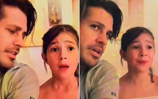 Dado Dolabella canta com a caçula e ganha elogio de Wanessa: "Lindos ...